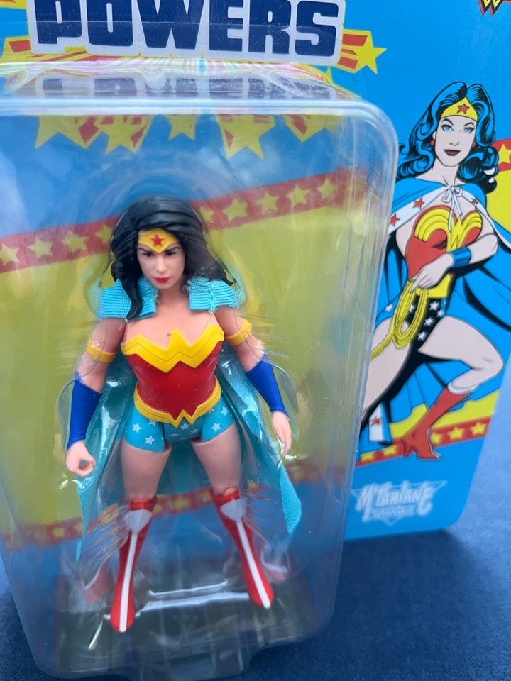 Wonder Woman (Blue Cape) Wave 4 DC Super Powers McFarlane 2024 NEW ...