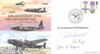 MF4 WW2 WWII RAF Pathfinder Avro Lancaster DFC DFM signed cover | eBay UK