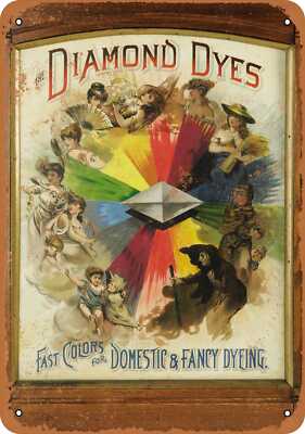 METAL SIGN - Diamond Dyes - Vintage Look Reproduction | eBay