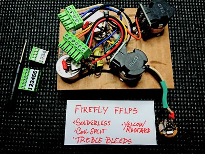 Firefly FFLPS Solderless 50's wiring Upgrade -Treble bleeds/Coil split ...