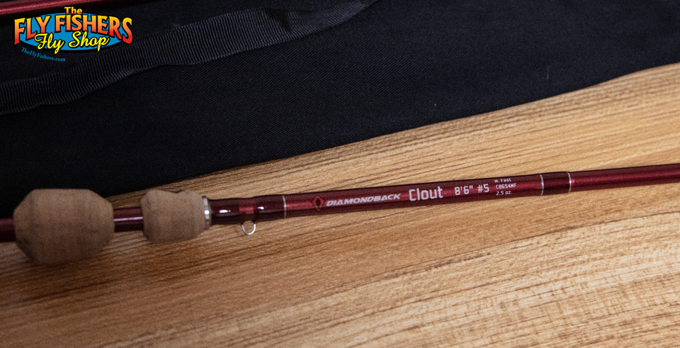 Diamondback Clout C8654MF 5wt 8'6" 4pc Fly Fishing Rod w/ Link Grip | eBay