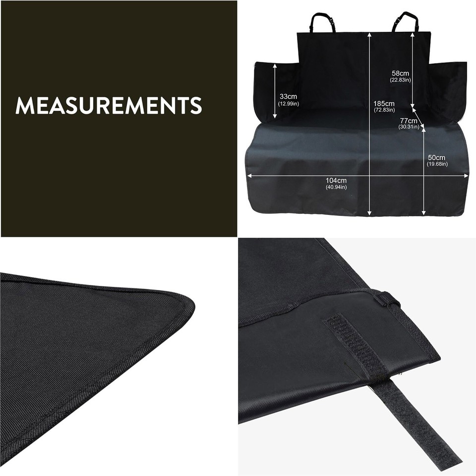 FOR MG HS & MG ZS - Heavy Duty Car Mat Boot Liner Dog Protector ...