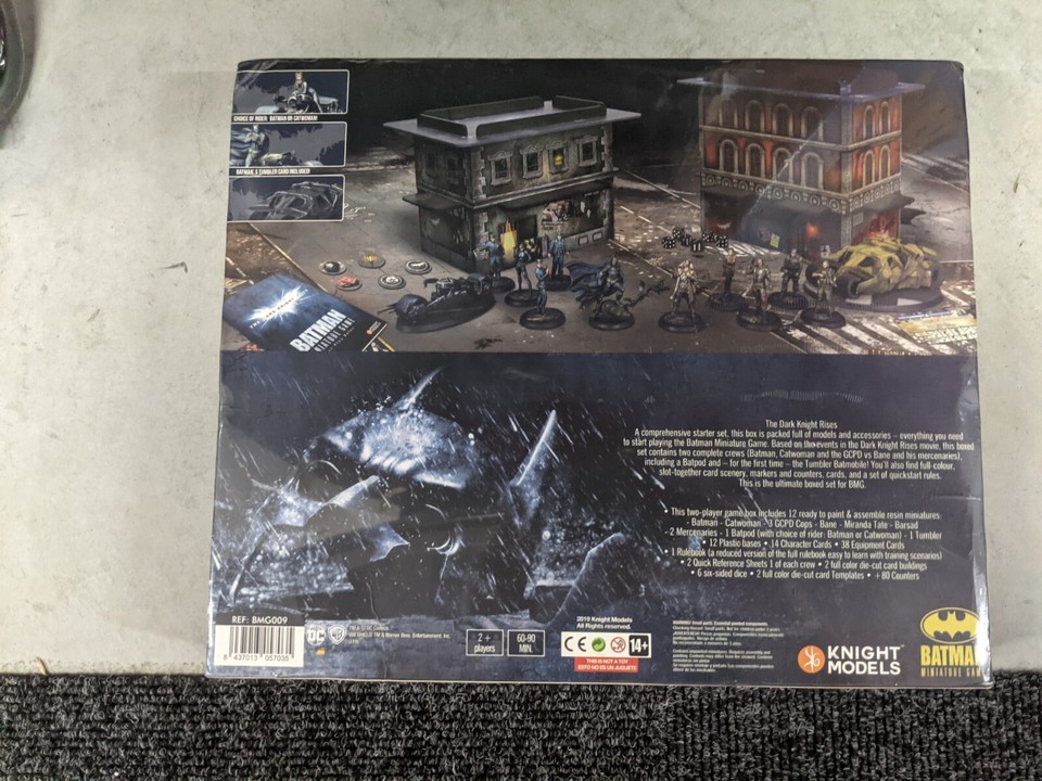 NEW Knight Models Batman Miniature Game The Dark Knight Rises Game ...