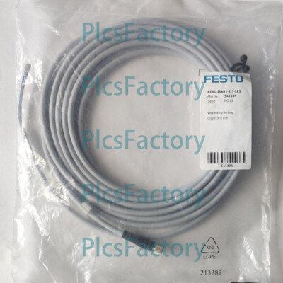 Festo NEBU-M8G3-K-5-LE3 541334 Connecting Cable New One Free Shipping # ...