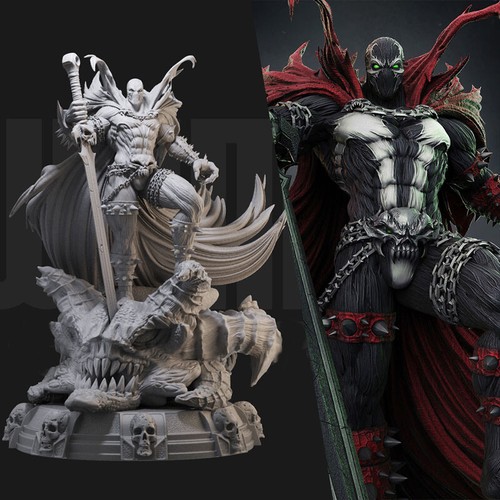 Spawn 1/24 1/18 3D Print Figure Model Kit Unpainted Unassembled Garage ...