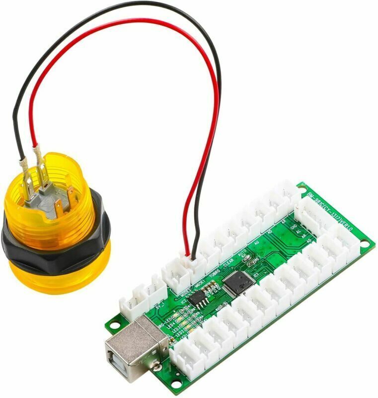 20pcs Plugs to .110 Zero Delay USB Encoder Jumper Wires Terminals JST ...