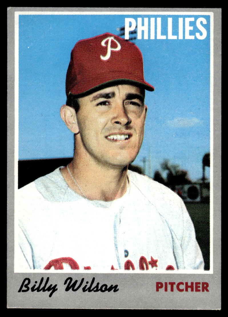 1970 Topps Billy Wilson #28 Philadelphia Phillies Baseball Card | eBay