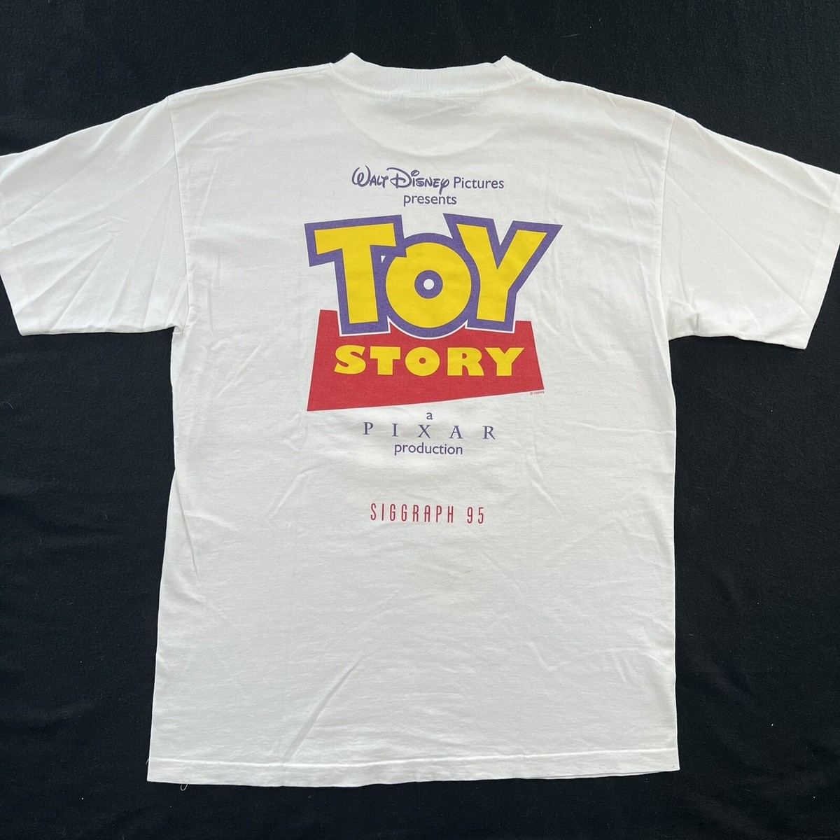 Vintage Toy Story T-Shirt 1990s Movie Promo Disney Pixar Vintage Toy Story T-Shirt 1990s Movie Promo Disney Pixar
