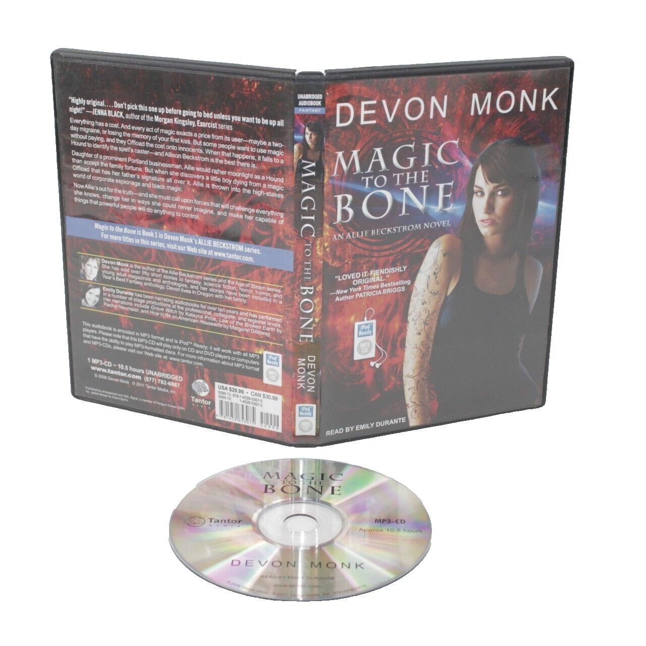 Magic to the Bone by Devon Monk MP3 CD Audio Book Allie Beckstrom Series #1 9781452653075| eBay
