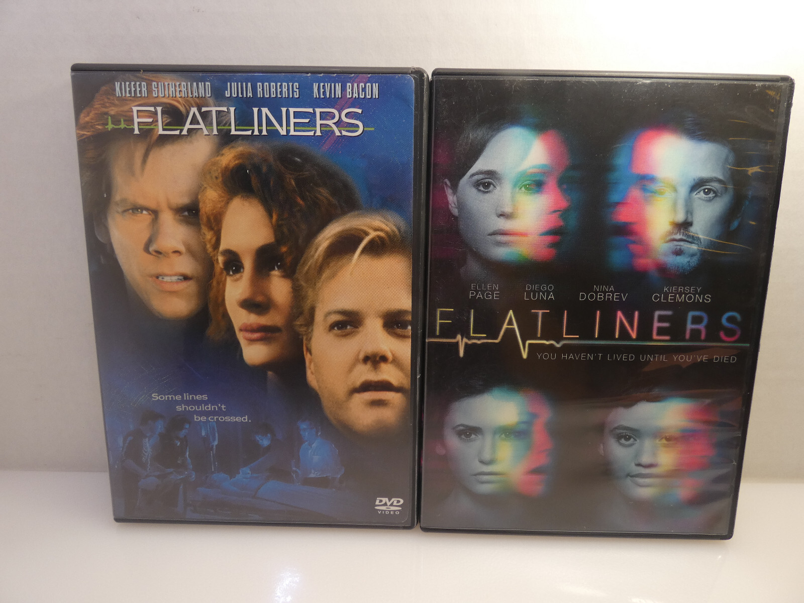 Flatliners 1990 / Flatliners 2017 Set of 2 DVD's | eBay