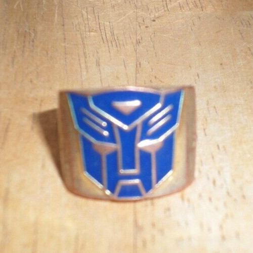 [HASBRO LIC. MARKED] BLUE Transformer Autobot Logo Sy… - Gem