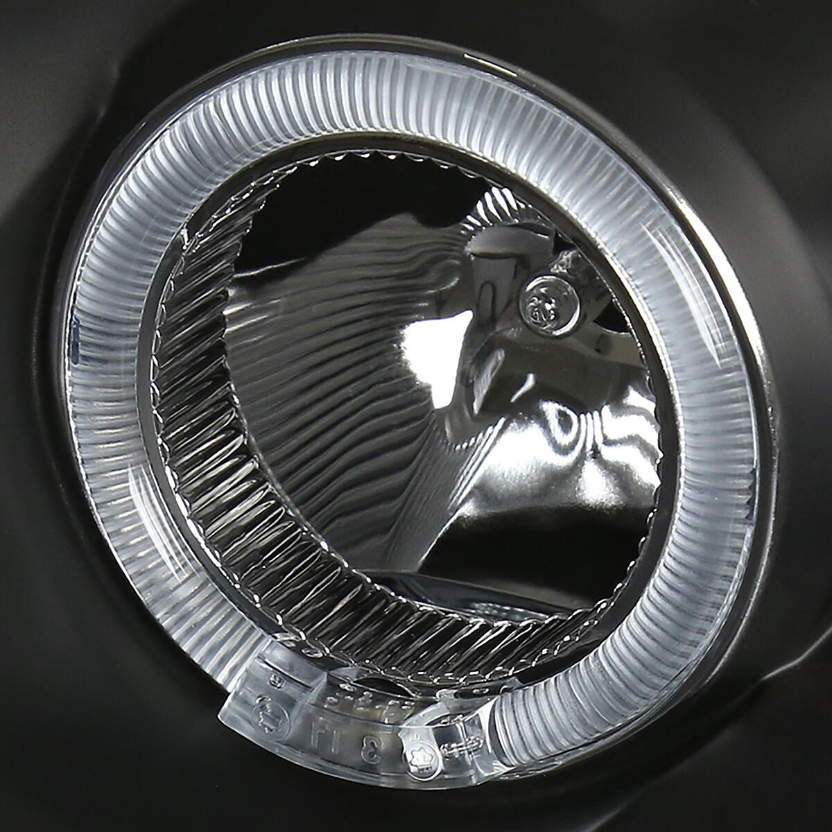 Black Fits 2002-2006 Mini Cooper S Replacement LED Halo Projector ...