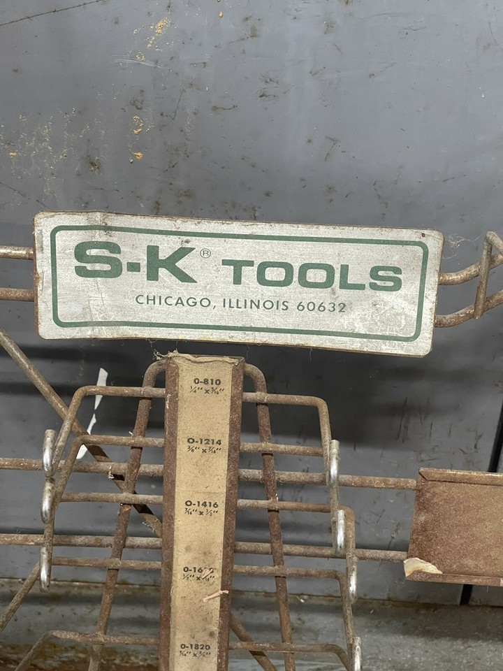 SK Tool Display Board Advertising Vintage | eBay