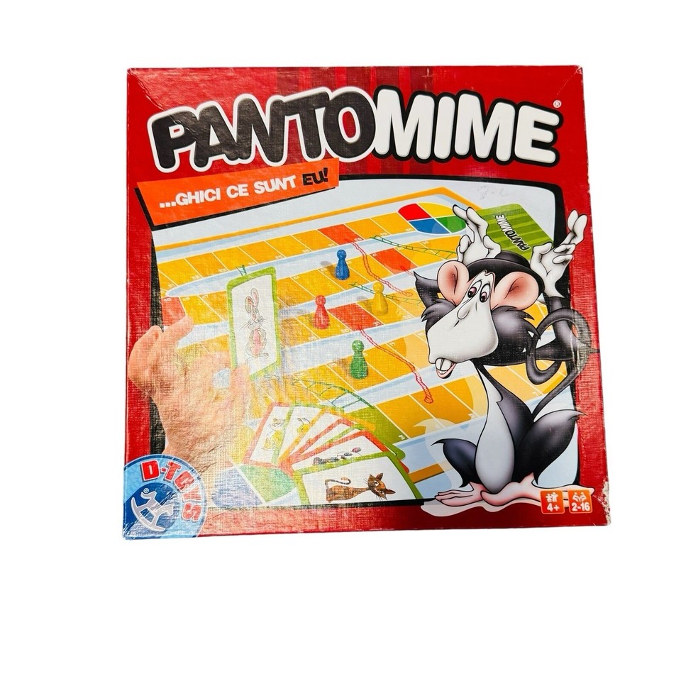 Pantomime Board Game For Kids Romanian Youth Game | eBay