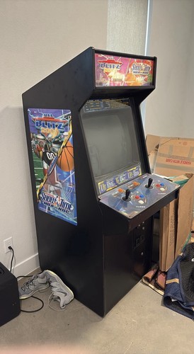 NFL BLITZ 2000 Gold + NBA SHOWTIME Full Size Sports 2Player Arcade ...