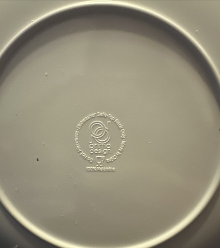 Prima Design Set of 4 Melamine Salad Dessert Plates Easter Spring With ...