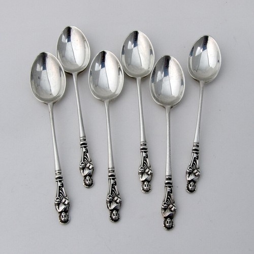 English St Peter Apostle Spoons Set Bravingtons Sterling Silver 1932 | eBay