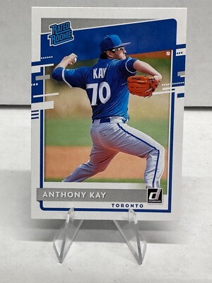 2020 Panini Donruss Rated Rookie Baseball Card #52 Anthony Kay Toronto ...
