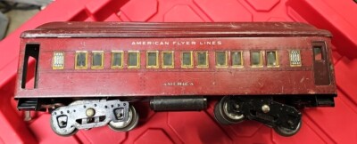 American Flyer 4041 Vintage Gauge America Pullman Pre War Passanger Car ...