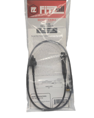 . 700 TV CABLE Detent Kickdown Cable 700R4 PASSING GEAR CABLE 54" inner ...