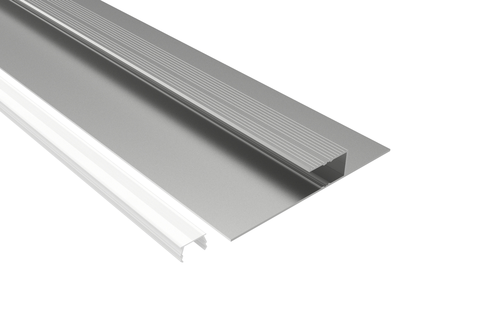 LED Aluminiumprofile Lichtleiste 2m in vielen Variationen mit Zubehör ...