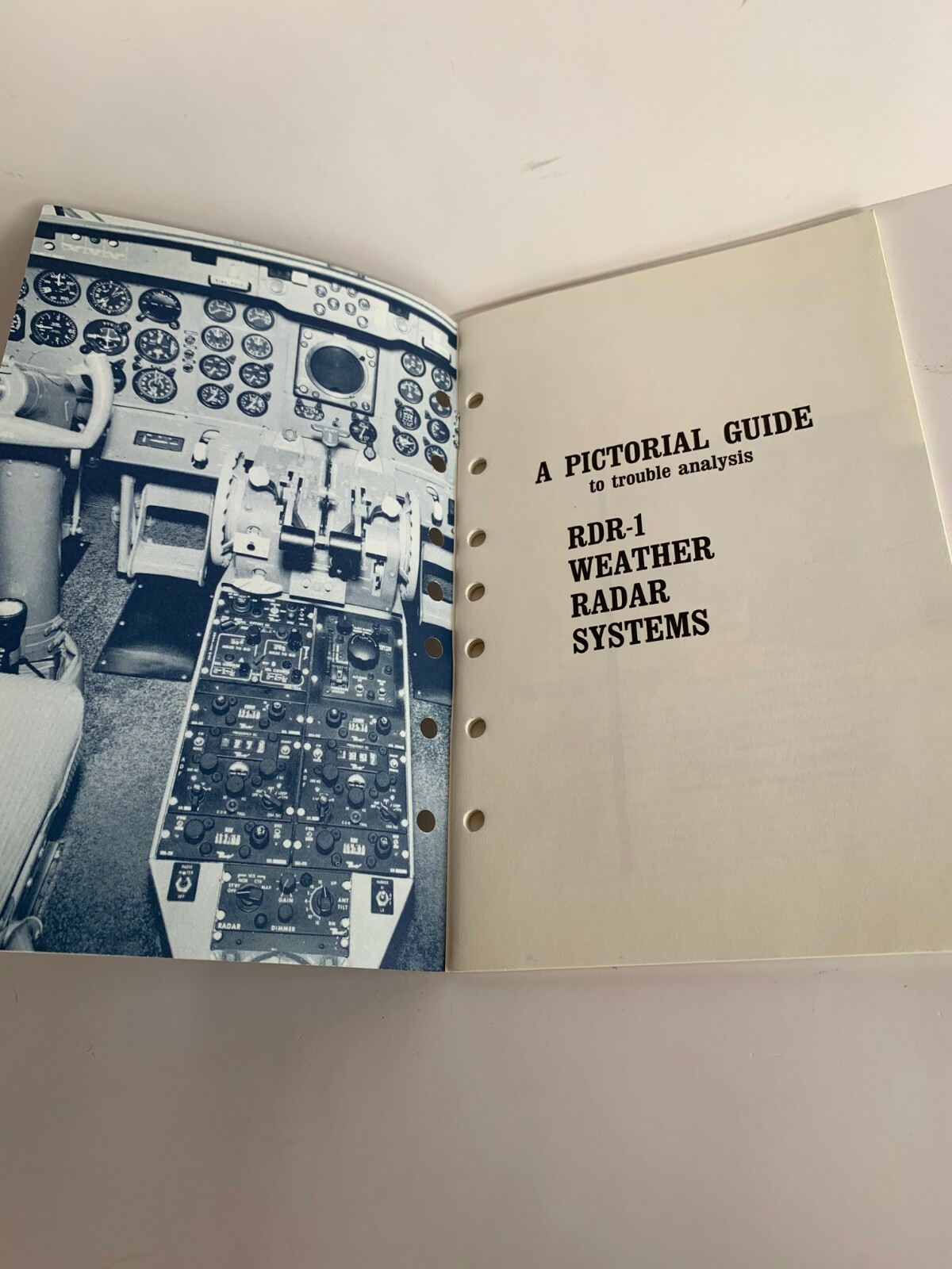Bendix Radio Pictorial Guide RDR-1 Weather Radar Systems | eBay