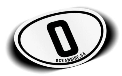 Oceanside O-Side CA California Travel Souvenir Vinyl Decal Sticker - 3 ...