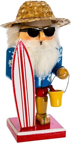 Kurt S. Adler 8" Surfer Santa Nutcracker 86131449208| eBay