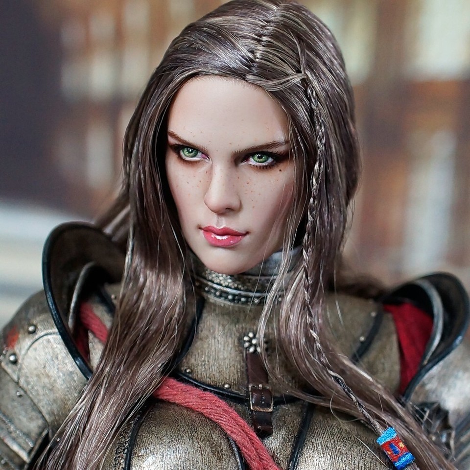 Custom art doll repaint head 1/6 Action figure head sculpt OOAK dolls ...