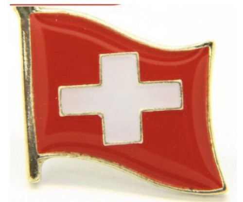 Switzerland Swiss Flag Country Pin Lapel Tie Tack LDS Missionary ...