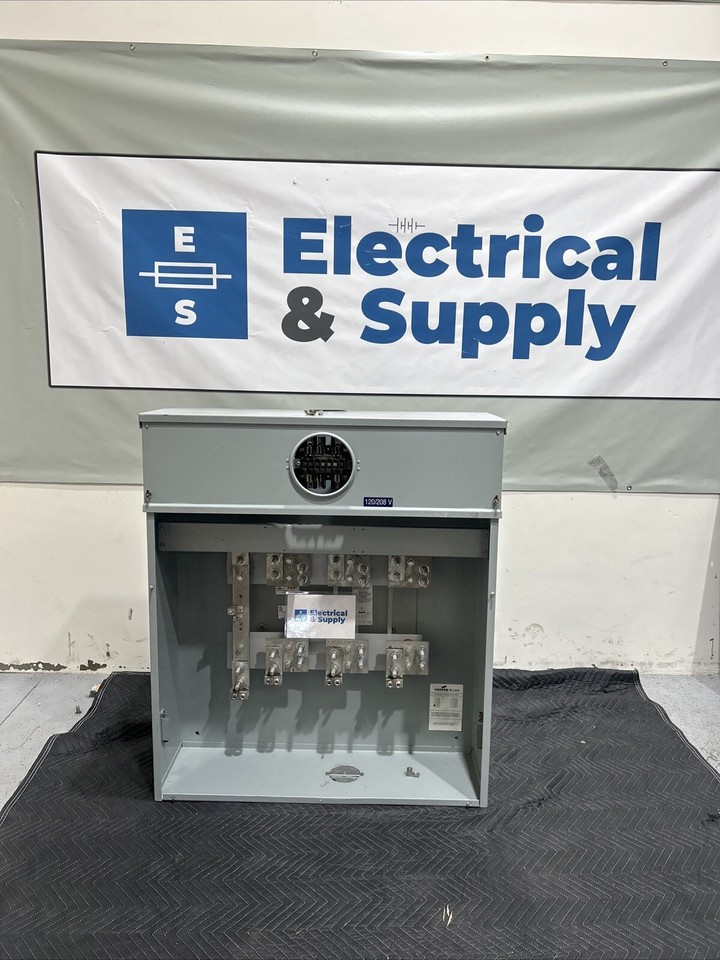 Cooper B-Line CT Rated Meter Socket/Enclosure Cabinet 122015 Type 3R ...