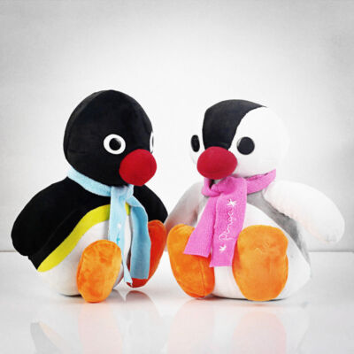 10 Inch Penguin Pingu Animal Stuffed Toys Plush Dolls Boys and Girls ...
