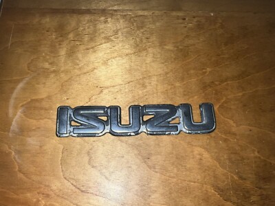 ISUZU VehiCROSS LETTERS BADGE EMBLEM Front Grill OEM Original *Needs ...