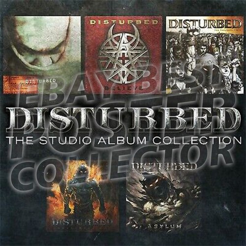 Disturbed The Studio Album Collection Banner Cover Poster | eBay