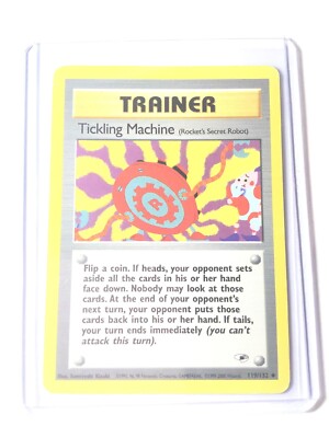 TICKLING MACHINE - Gym Heroes Set - 119/132 - Uncommon - Pokemon Card ...