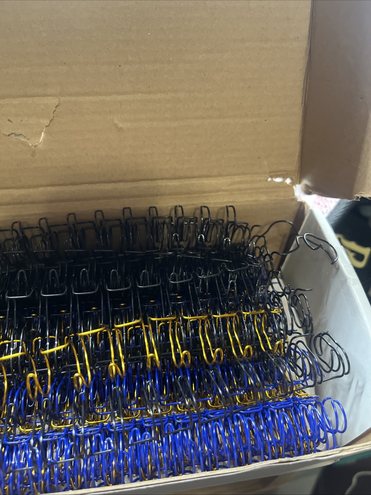 Rayson Wire Binding Spines, Multicolor, 2:1 Pitch Double Loop Binding ...