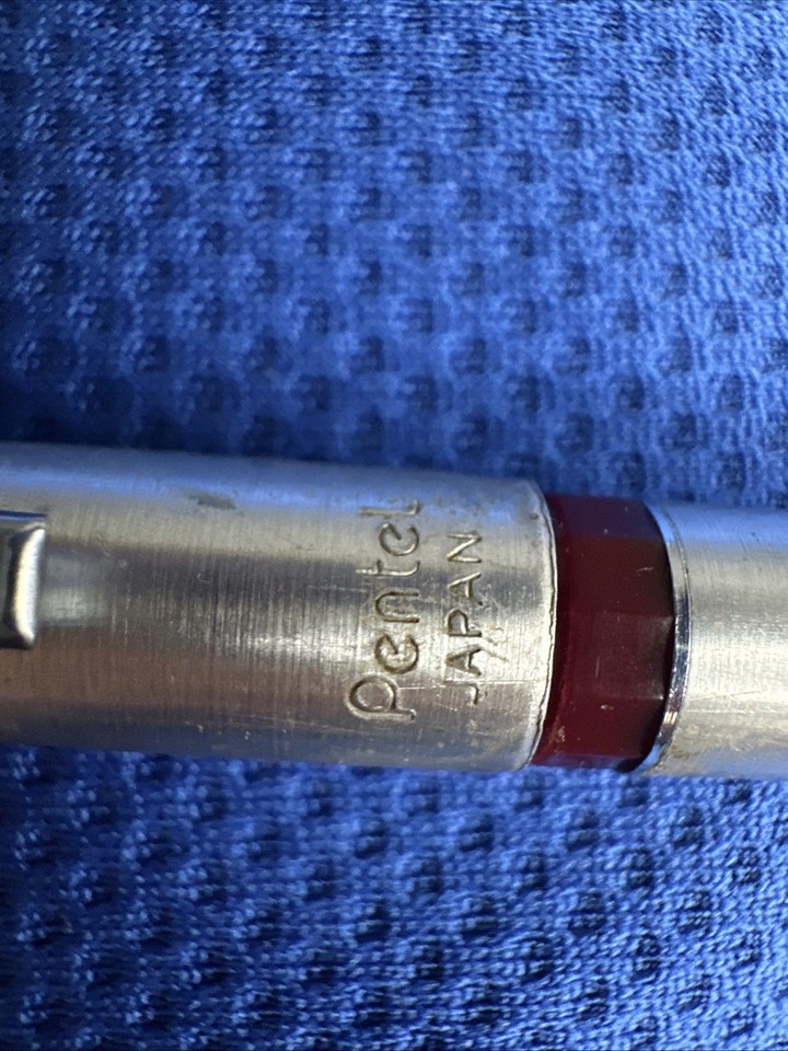 Vintage Pentel R3 Silver Anodized Aluminum Refillable Ink Pen No Ink | eBay