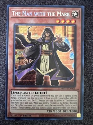 Yugioh The Man with the Mark MZTM-EN001 Secret Rare 1st Edition NM | eBay