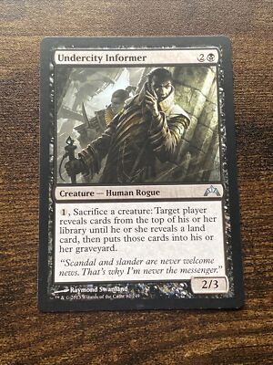 Undercity Informer 82/249 Gatecrash MTG Magic The Gathering D6663* | eBay