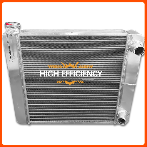 22"x 19" Double Pass Universal Aluminum Radiator For Chevy SBC 350 ...