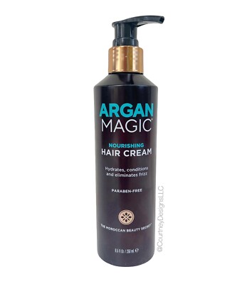 Argan Magic Nourishing Hair Cream Hydrates Conditions and Eliminates ...