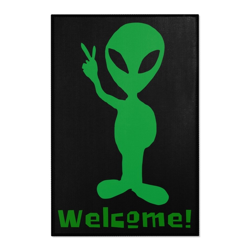 Welcome Alien, Area Rug | eBay