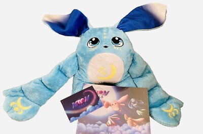 Moon Pals Blue Bo Weighted Plush with Mighty Moon Pals, Heavy Weighted ...