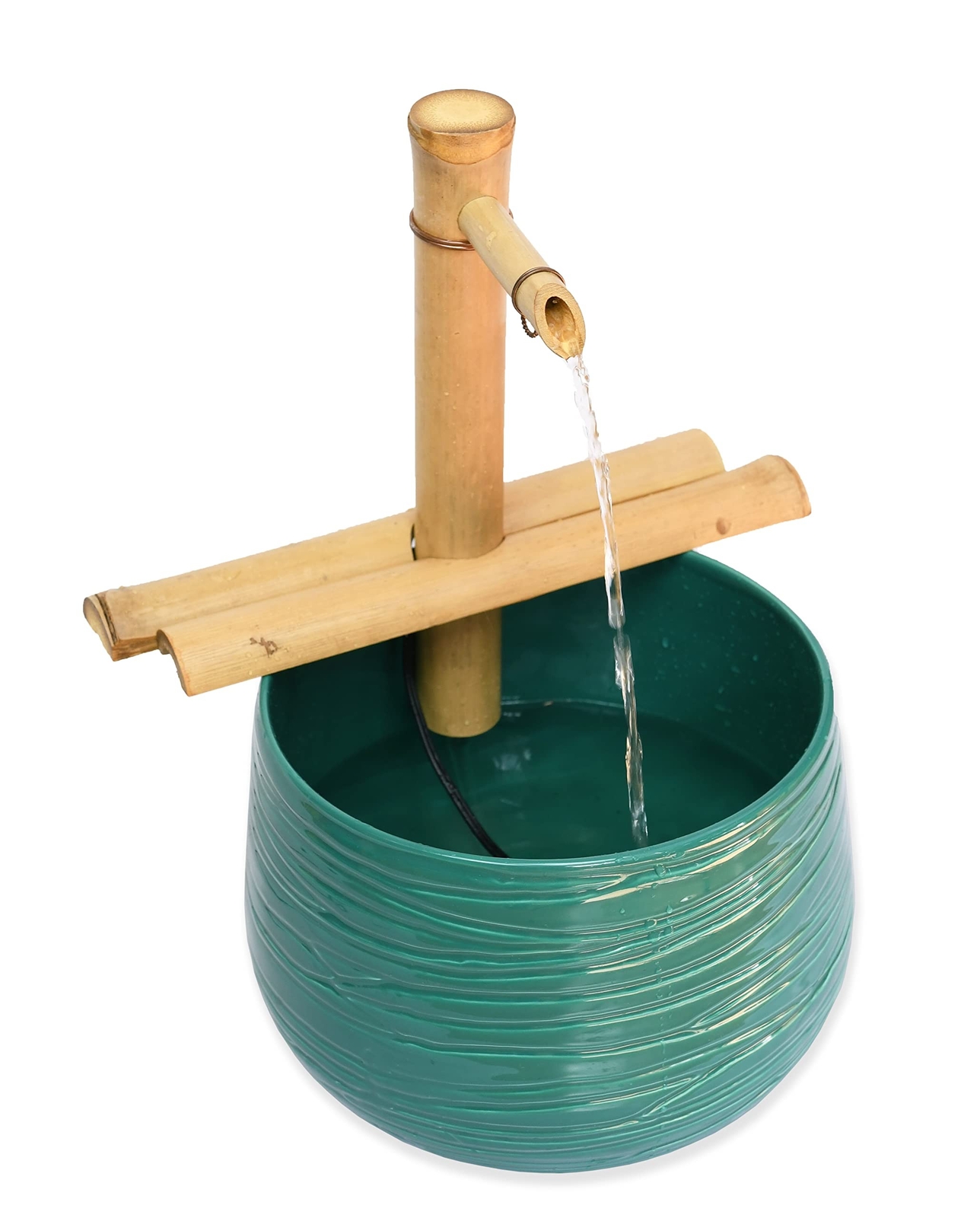 Bamboo Accents Zen Garden Water Fountain Kit - Adjustable Spout with ...