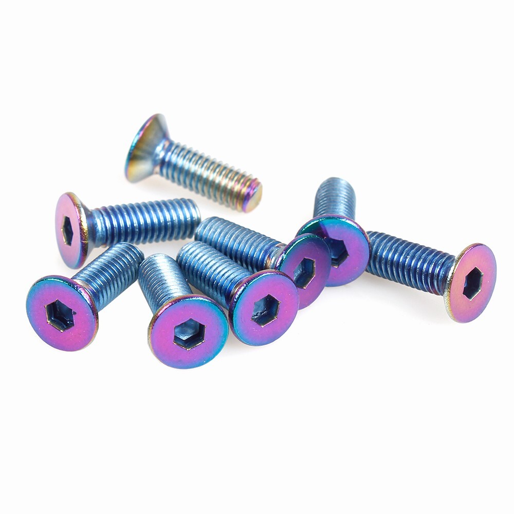 M5*0.8 8 Piece Fits for Momo Nardi Personal Sparco Steering Wheel Screw ...