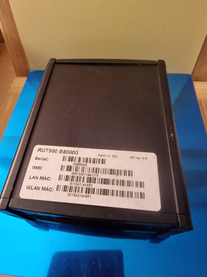 TELTONIKA HSPA+ ROUTER MOD. RUT500, NO PSU, BLACK COLOUR | eBay UK