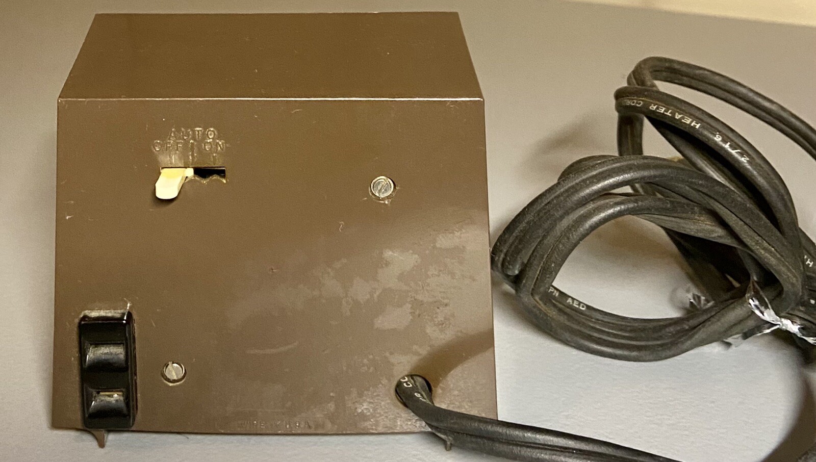 Vintage WestClox Electric 24 Hour Switch Timer S-35-A #52011 Browns ...