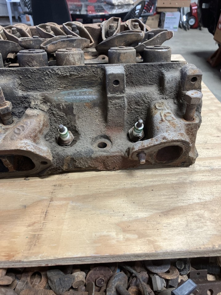 1971 PONTIAC 400-455 GTO FIREBIRD #96 CYLINDER HEADS PAIR Big Flow ...