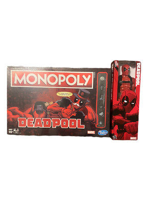 NEW Deadpool Monopoly and Action Figure | eBay