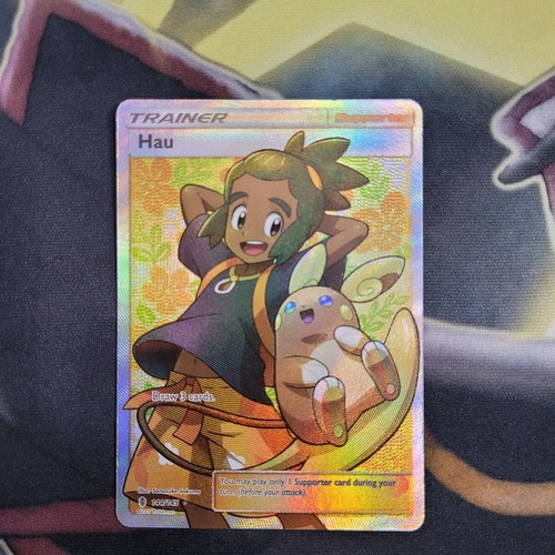 Pokemon Hau 144/145 Guardians Rising Ultra Rare Full Art Holo | eBay